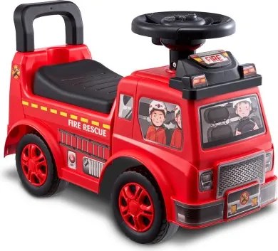Ride On Automobil Chlapecký Dívčí kočárek pro batolata 1-3 roky červený
