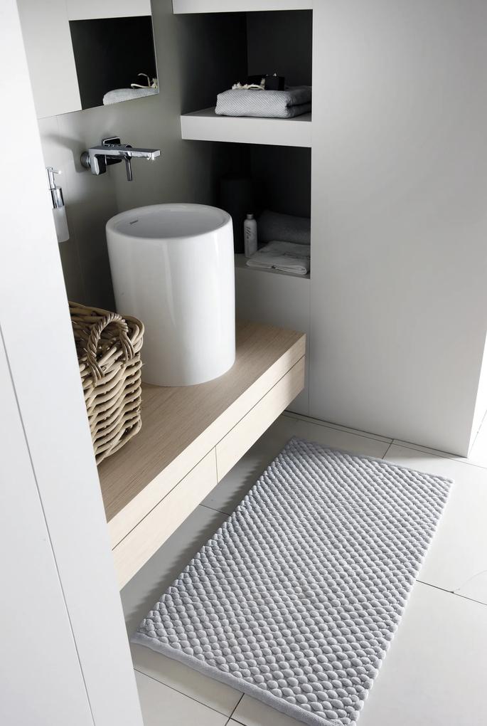Koupelnový kobereček Maks 60 x 100 cm tmavě šedý