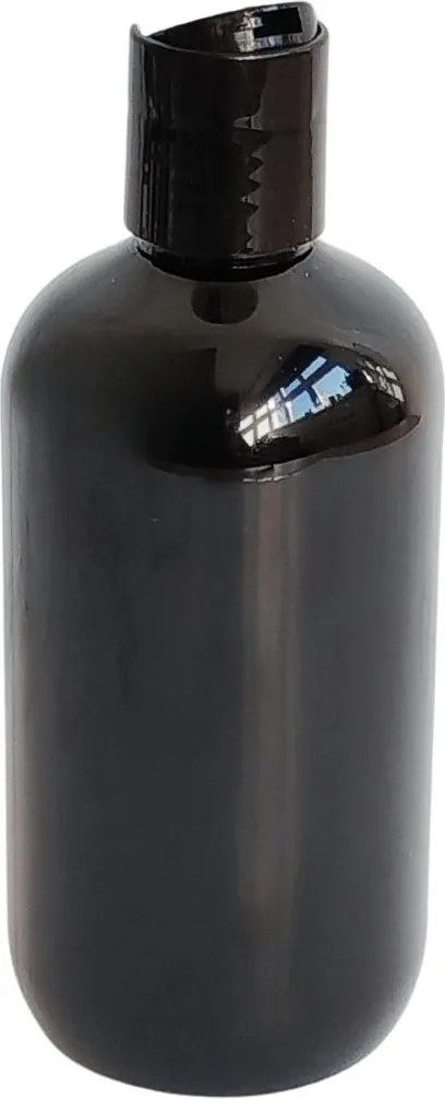 Dávkovač na mýdlo 300 ml černý s černým DISC TOP BELA