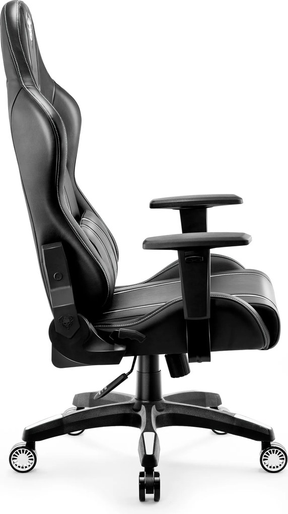 Herní křeslo z eko kůže Normal Size, černý-bílý: Diablo X-One 2.0