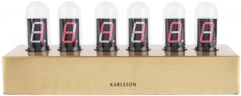 Designové digitální stolní hodiny 4207 Karlsson 28cm