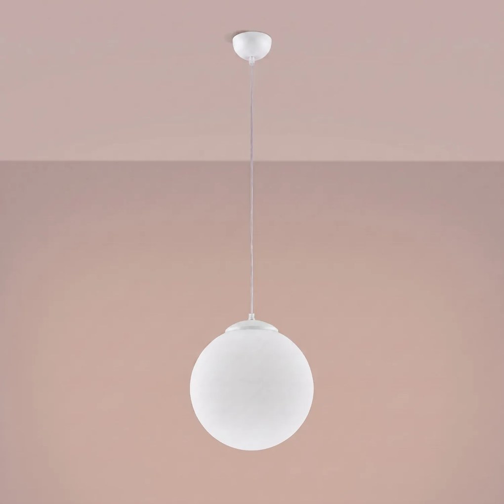 Sollux Lighting Závěsné svítidlo UGO 30 bílé
