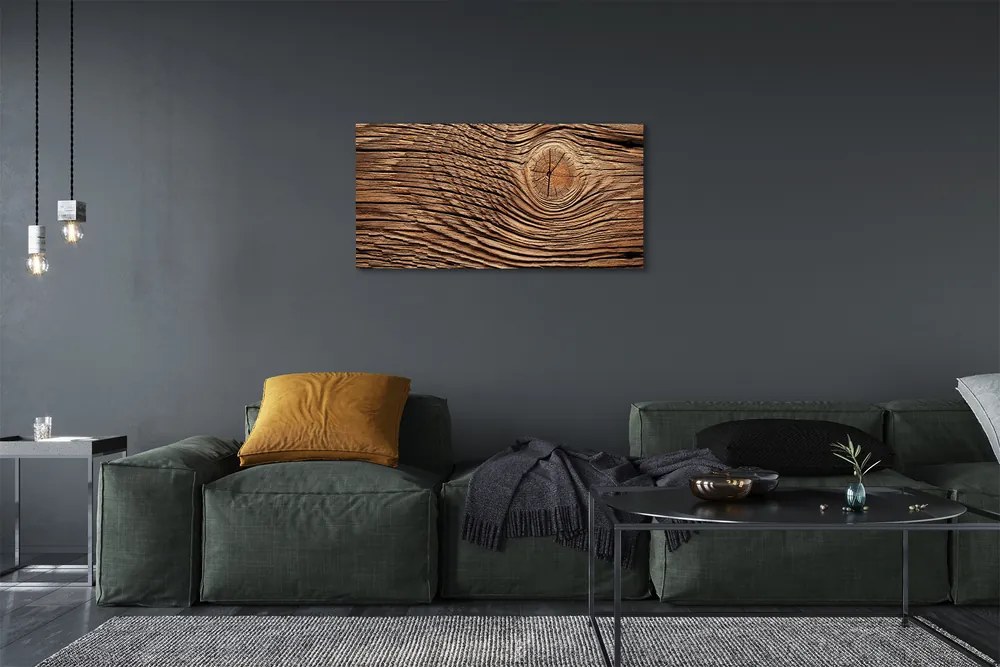 Obrazy na plátně Dřevěná deska struktura 100x50 cm