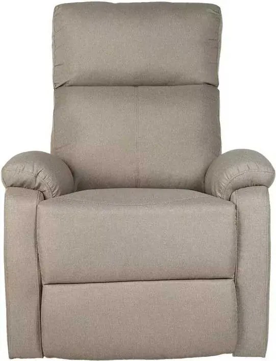 LuxuryForm DESIGN Televizní křeslo CARLOS s polohováním - béžové