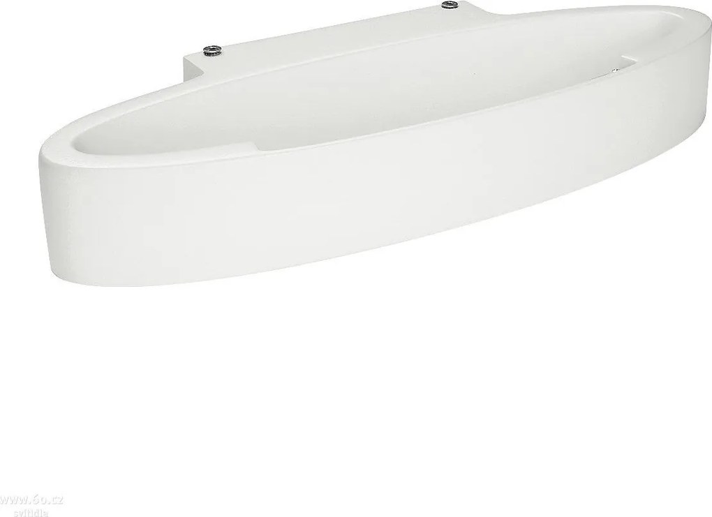 Linealight 8455 Heli, moderní nástěnné svítidlo v bílé úpravě, 21W LED 3000K stmívatelné, délka 32cm