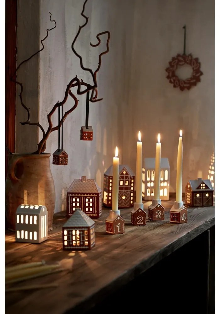 Keramický adventní svícen Gingerbread – Kähler Design