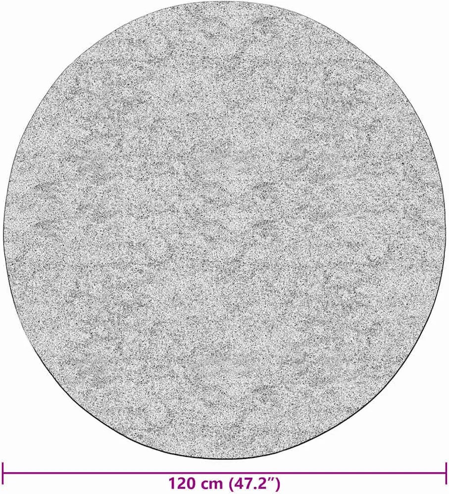 Koberec pratelný patchwork ⌀ 120 cm vícebarevný 337969