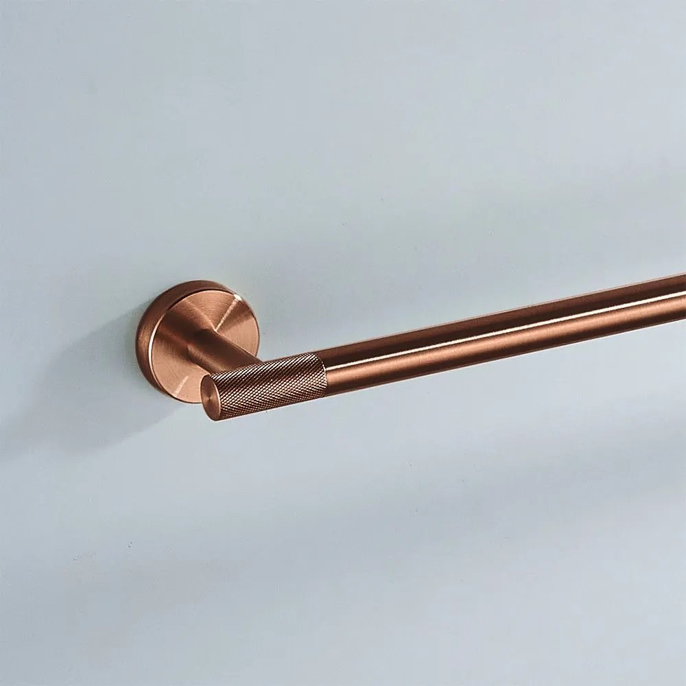 Rea Modern, koupelnový věšák na ručníky 60cm, 6603, měděná matná, REA-98001