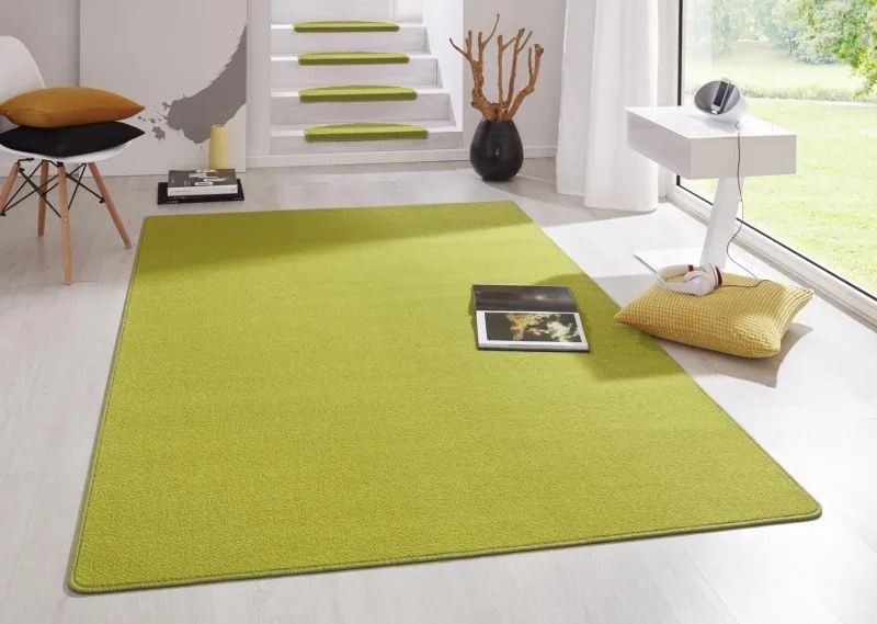 Hanse Home, Kusový koberec Fancy 103009 Grün - zelený, 80x150, zelená, ložnice