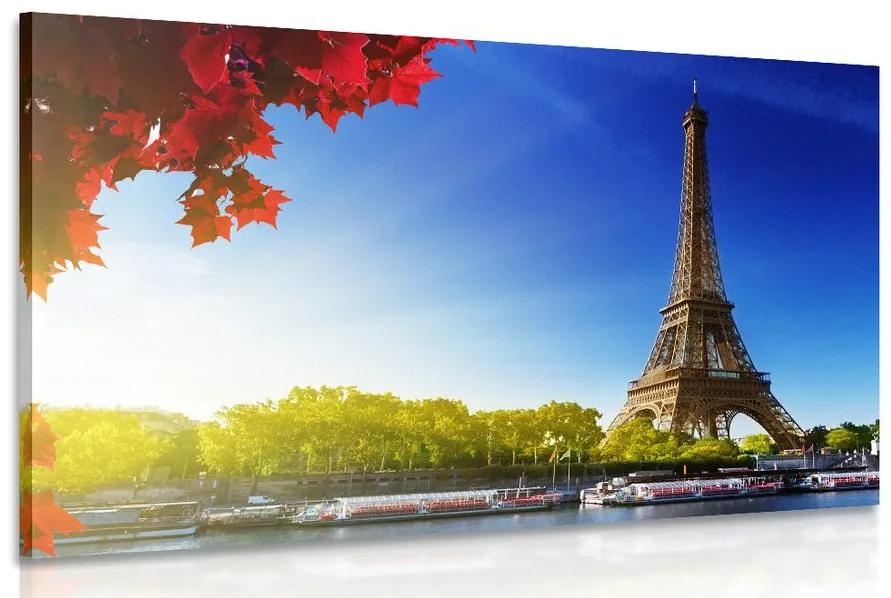 Obraz podzimní Paříž Varianta: 120x80
