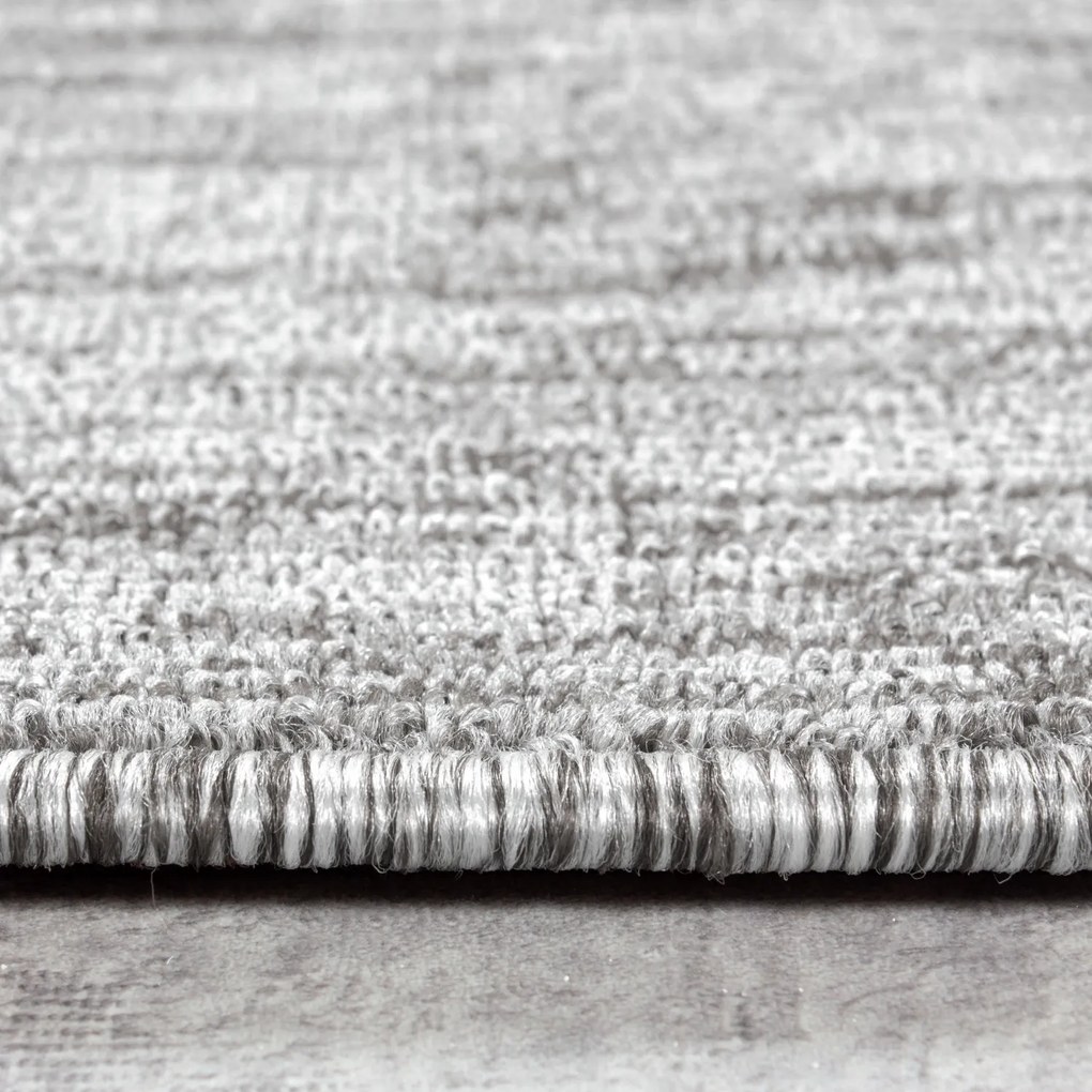 Ayyildiz, Kusový koberec Nizza 1800 lightgrey, 60x100, šedá, chodba / předsíň