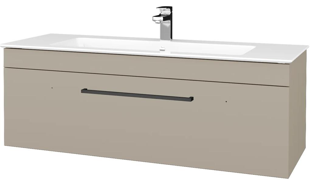 Dřevojas Koupelnová skříň ASTON SZZ 120 Varianta: N01 Bílá lesk / Úchytka T06 / D17 Colorado