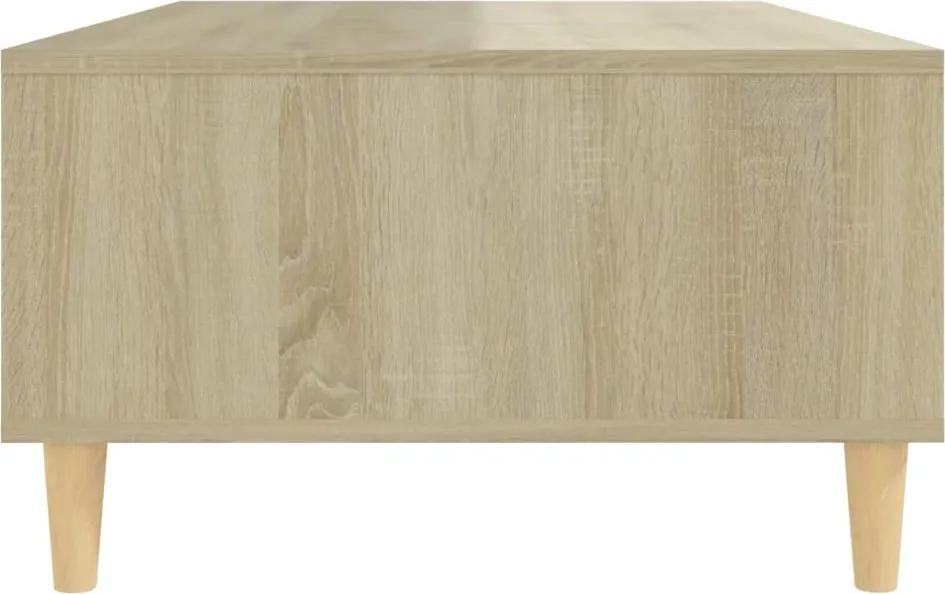 vidaXL Konferenční stolek 103,5 x 60 x 35 cm dřevotříska [806016] Barva: bílá s vysokým leskem