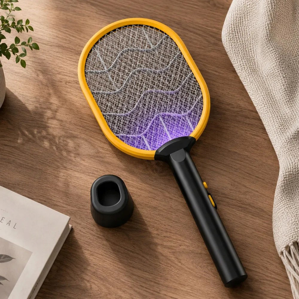 Verk Group Elektrický lapač komárů, much, hmyzu a můr – usb uv lampy – raketa – 2 režimy