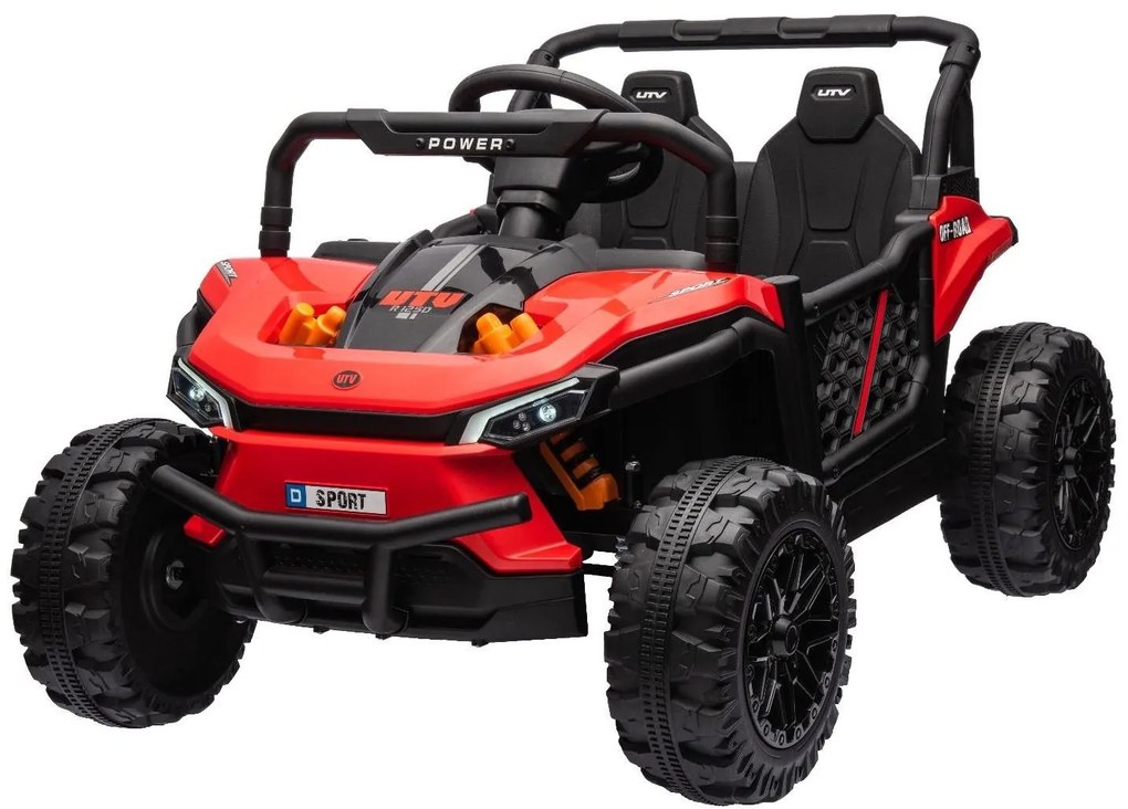 Elektrické auto utv small červené