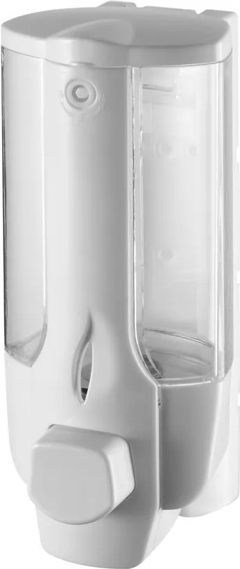 Aqualine Aqualine, Dávkovač tekutého mýdla na zavěšení 350ml, bílý, 72027