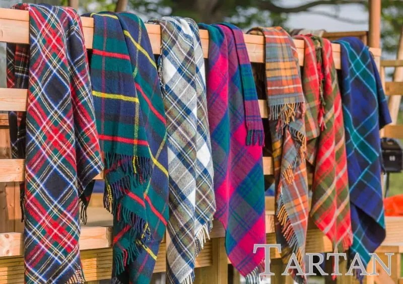 Vlněná deka Tartan Antique Buchanan Tweedmill
