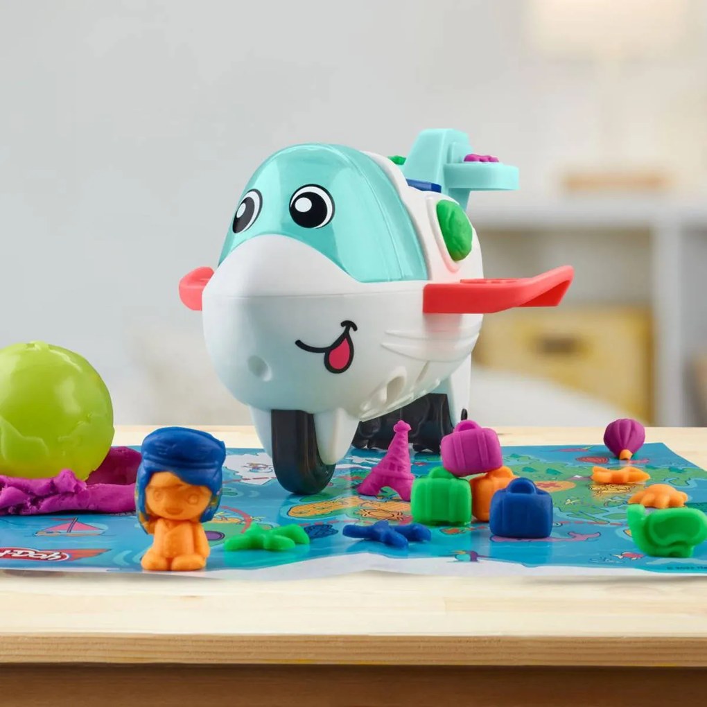 HASBRO PLAY-DOH Průzkumné letadlo kreativní set s modelínou a podložkou 14f88045