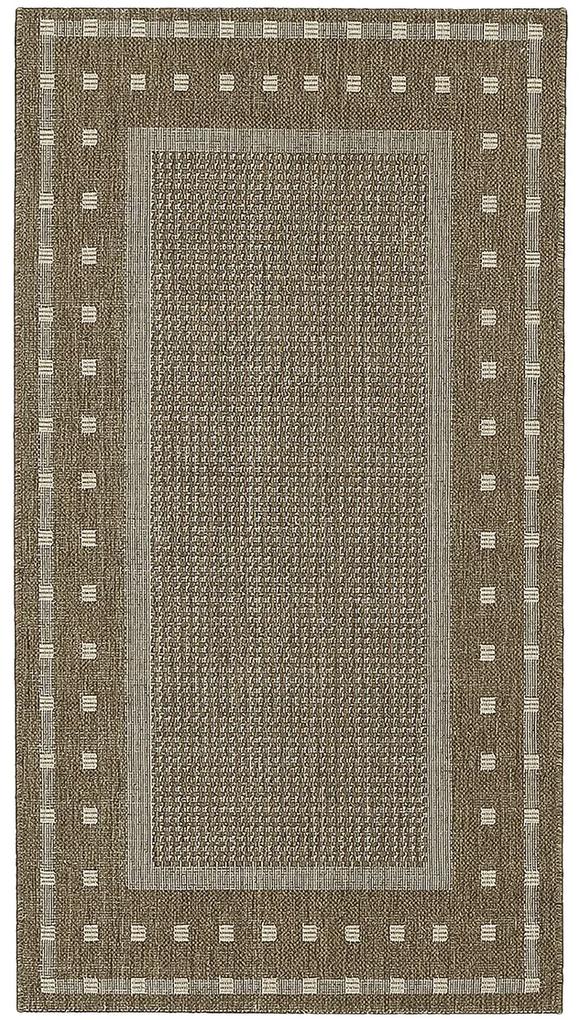 Koberce Breno Kusový koberec FINCA 520/coffee, Hnědá, 200 x 290 cm