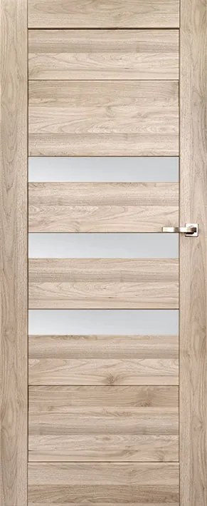 Interiérové dveře vasco doors MALAGA model 5 Průchozí rozměr: 70 x 197 cm, Orientace dveří: Levé dveře, Dekor: Buk jasmínový