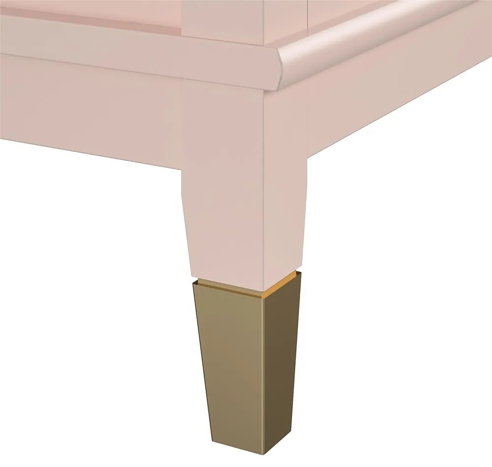 Růžová komoda 144x85x41 cm Westerleigh – Støraa