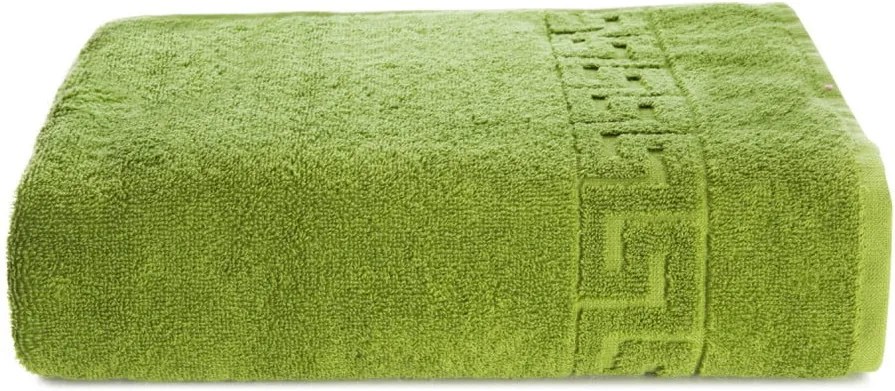 Zelený bavlněný ručník Kate Louise Pauline, 30 x 50 cm