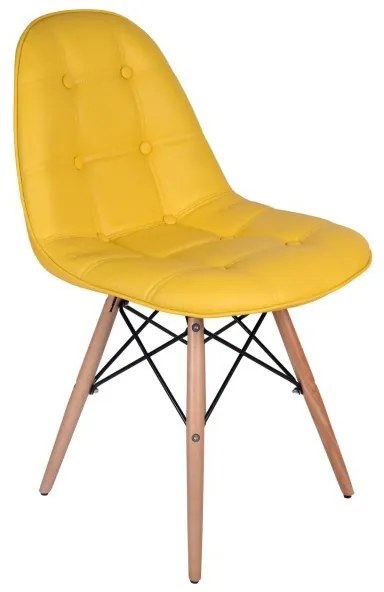 TZB Jídelní židle  Lyon - žlutá