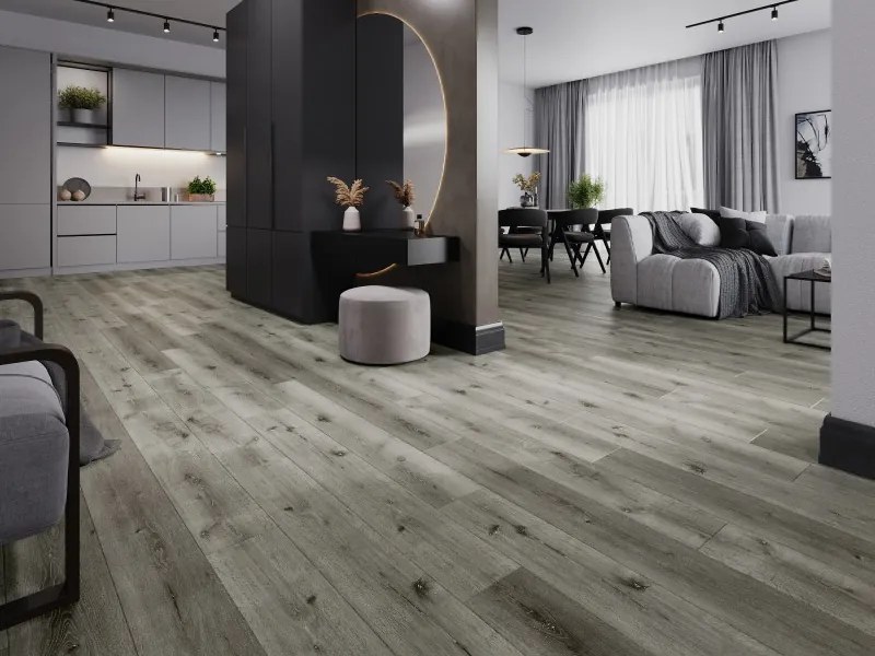 Mexen Lago Vista vinylové panely 1240 x 182 mm SPC 6,5 mm, podklad IXPE 1,5 mm, 4 V-spára, Dub - F1035-1240-182-505-4V1-01
