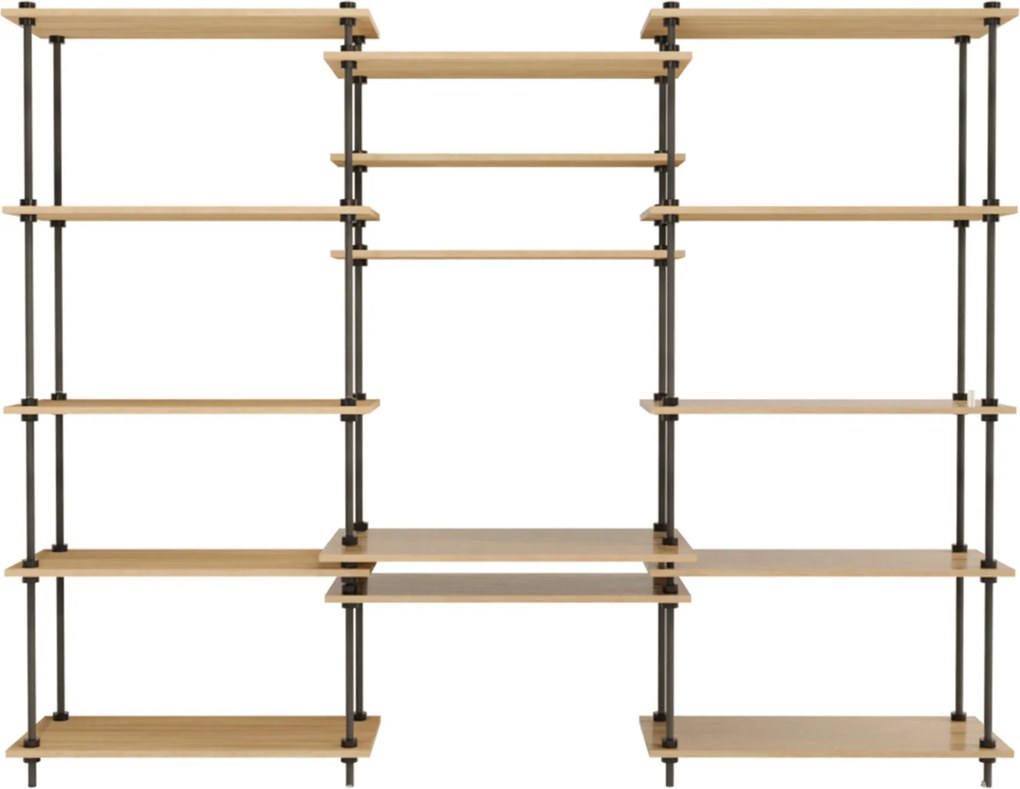AR Shelving Psací stůl s regálem »Deco« (185x235x35/52,5 cm)