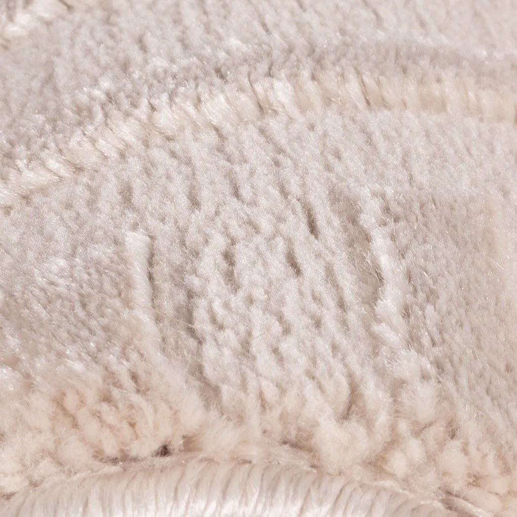Ayyildiz, Kusový koberec Sahara 1115 Beige, 140x200, béžová, obývací pokoj