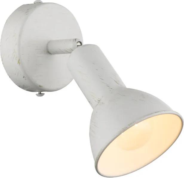 Globo CALDERA 54648-1 nástěnné lampy na čtení  bílá   1 x E14 max. 40w
