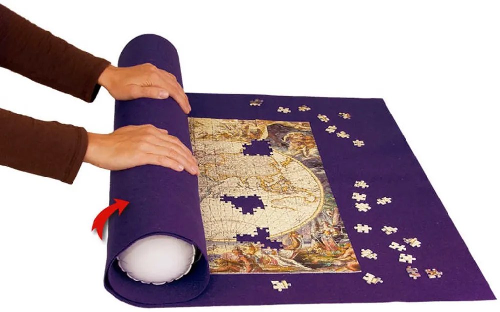 DINO Podložka na skládání a úschovu puzzle nová rolovací pro 500-3000 dílků dn658851