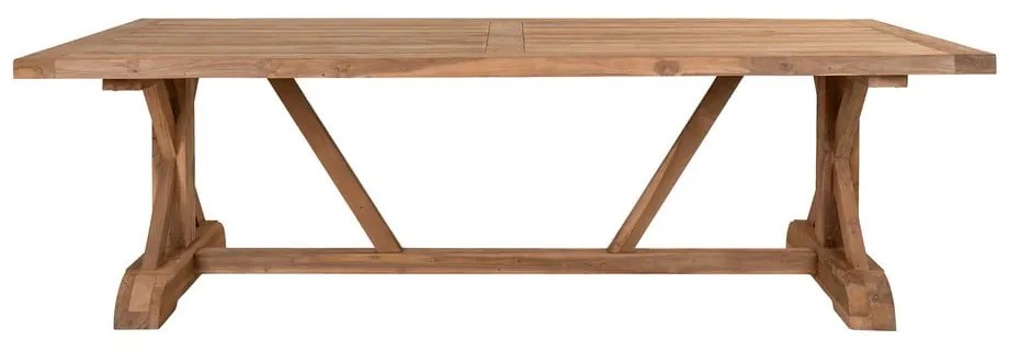 Zahradní jídelní stůl z teakového dřeva 100x240 cm Volos – House Nordic