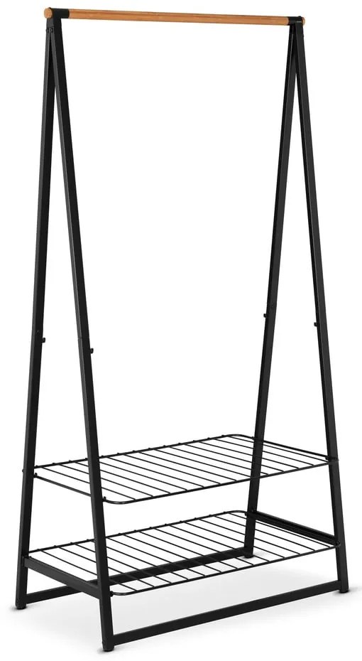 Černý ocelový stojan na oblečení Linn – Brabantia
