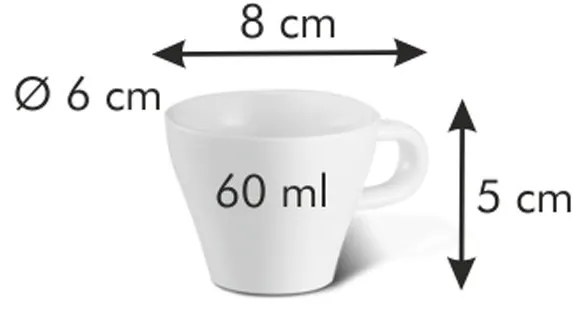 TESCOMA Šálek na espresso ALL FIT ONE, Slim