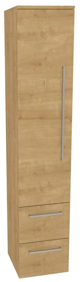 Mereo Mereo, Bino, koupelnová skříňka vysoká 163 cm, levá, Multidecor, CN697DARL