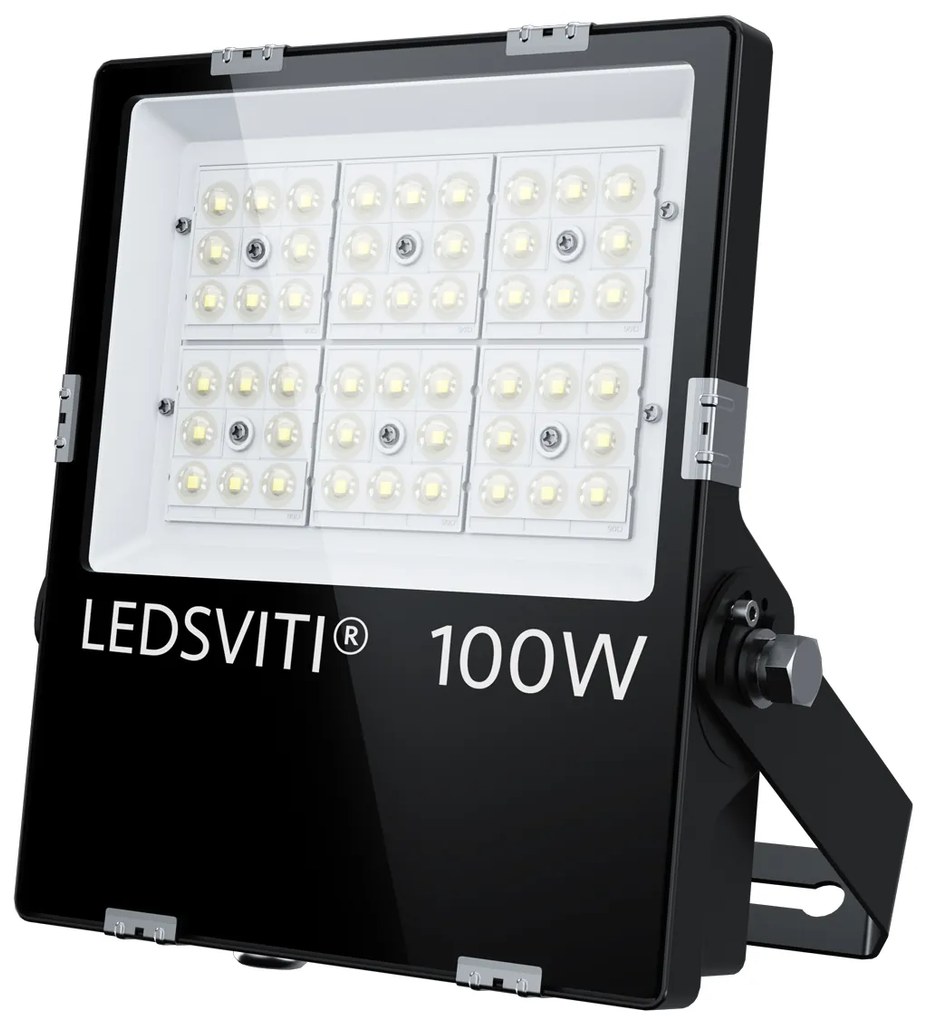 LEDSVITI FL100SE1H-PY-5KTP3 LED osvětlení pro sportoviště SLIM G3 100W denní bílá IP66