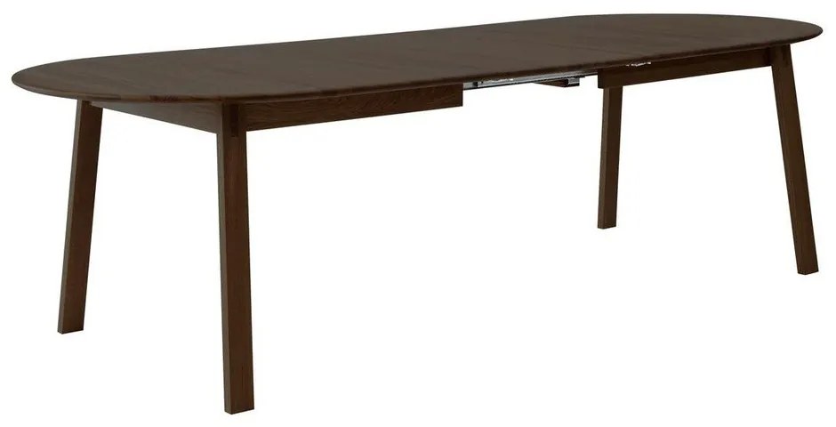 Rozkládací jídelní stůl s přídavnou deskou z dubového dřeva 100x220 cm Amalfi – Hammel Furniture