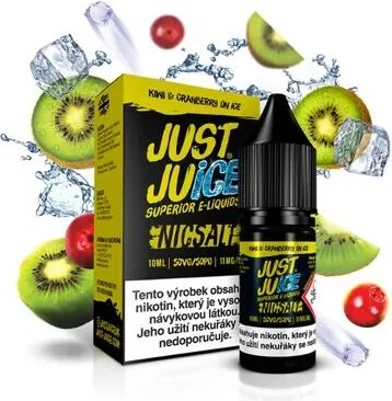 Just Juice Salt Ledové kiwi & brusinka 10ml (11mg)
