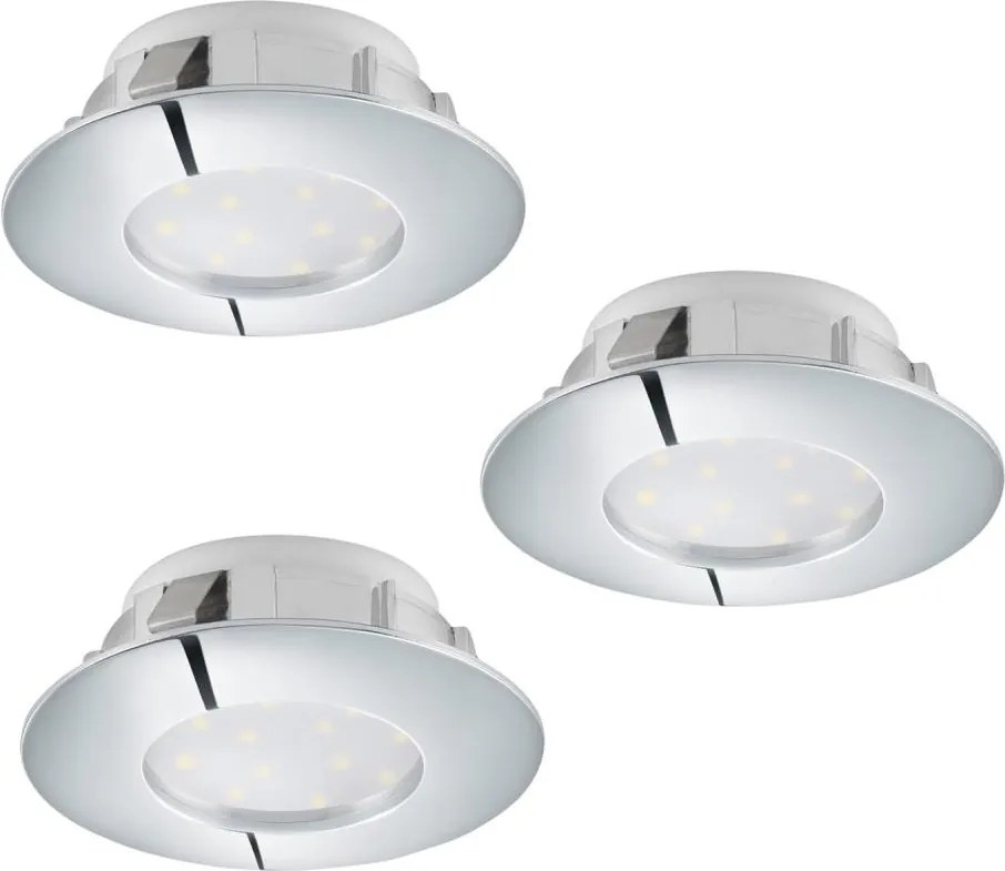 Eglo 95808 - SADA 3x LED podhledové svítidlo PINEDA LED/6W/230V