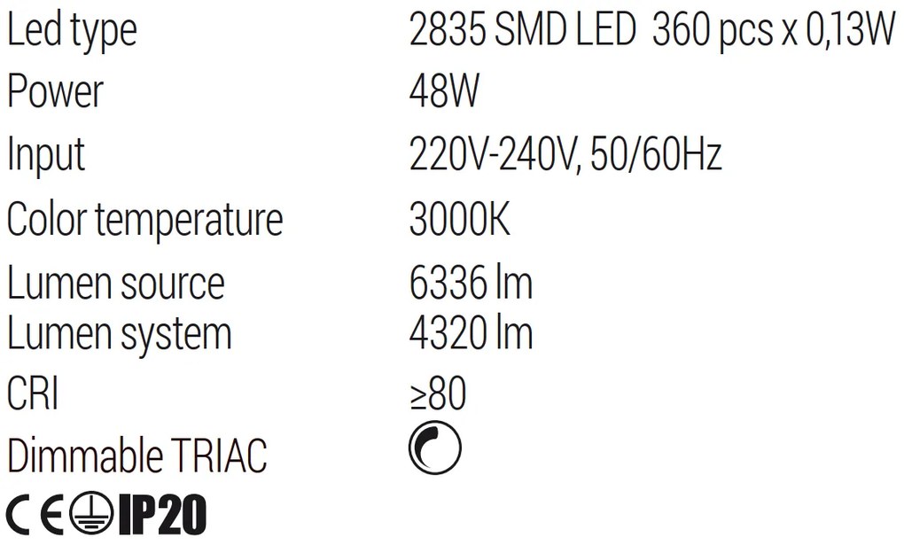 Světla a lustry REDO GROUP Redo Orbit 01-3839 světlo LED kruh 48W 3000K 80 cm bílé
