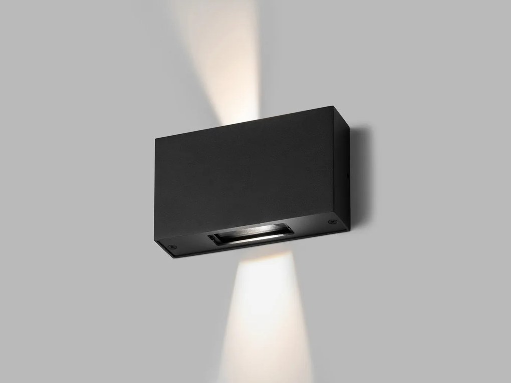 LED2 5131334D LED2 Venkovní nástěnné svítidlo BLADE, A DALI/PUSH 2x6W 3000K antracit - LED2 Lighting