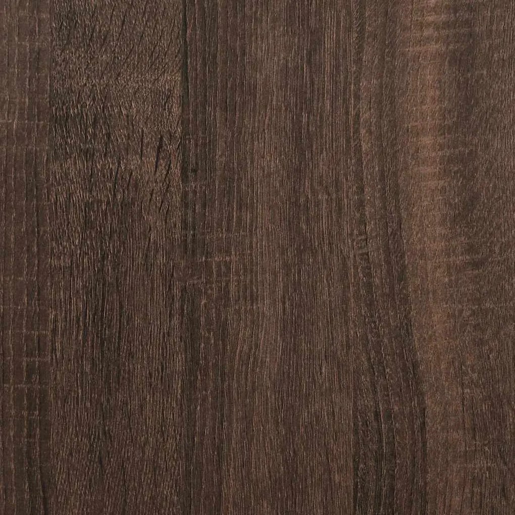 vidaXL Koupelnová skříňka 35x37,5x100 cm kompozitní dřevo [849239] Barva: šedá sonoma