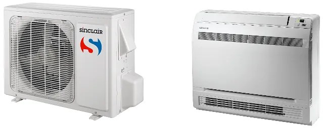 Parapetní Klimatizace Sinclair ASP-12BI 1+1 3,5kW R32