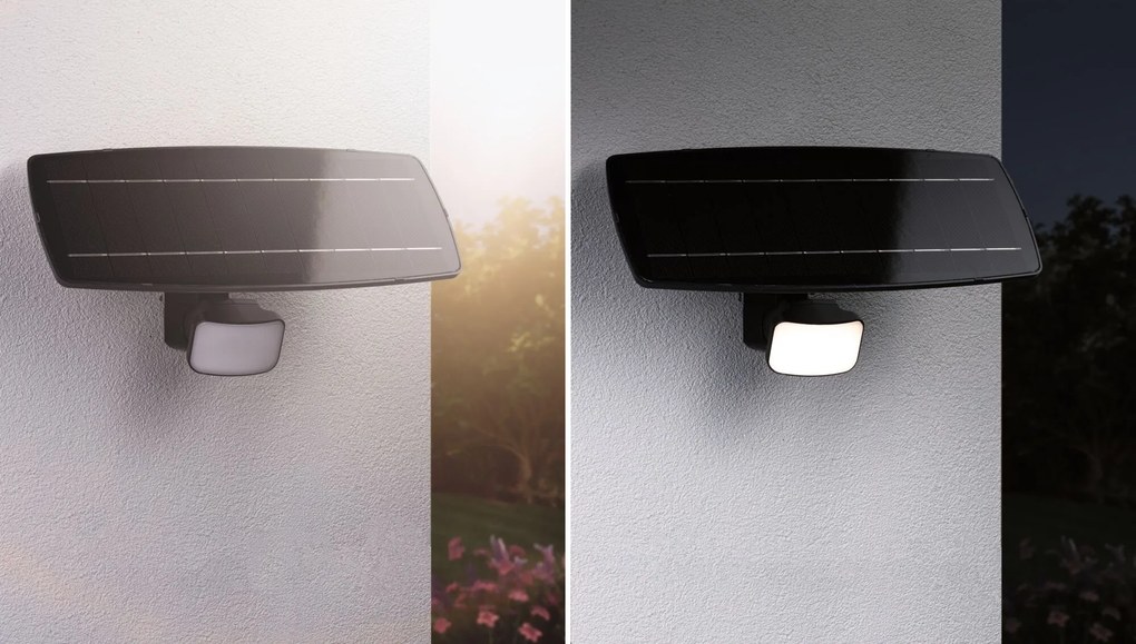 P 95706 Solární reflektor Smart Home Zigbee 3.0 Flotas Zigbee IP65 3000K antracit - PAULMANN