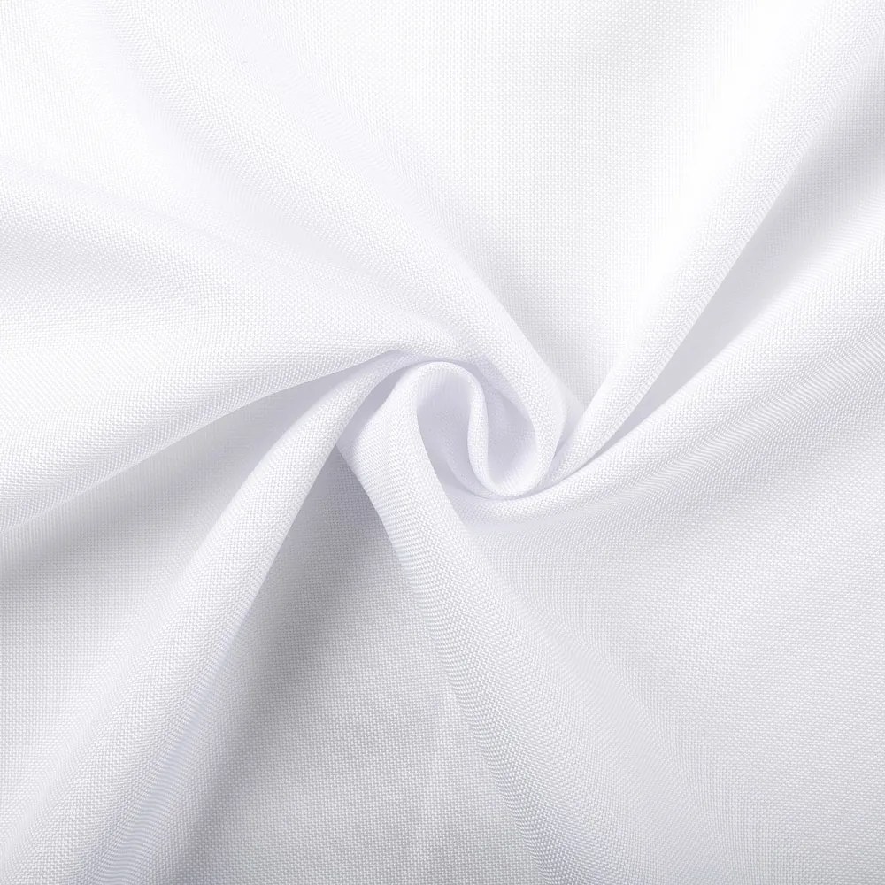 Biante Teflonový obdélníkový ubrus TF-068 Bílý bez vzoru 140x220 cm