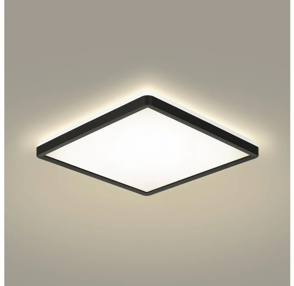 Brilagi - LED Koupelnové svítidlo ULTRA SLIM LED/18W/230V 30x30 cm černá IP54