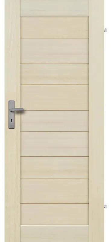 Interiérové dveře Radex dřevěné TOSSA Plné Šířka dveří: 100 cm, Otvírání dvěří: Pravé