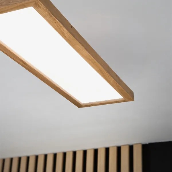 Brilagi - LED Koupelnové svítidlo WOODY FRAME LED/40W/230V 120x30 cm IP44 dub