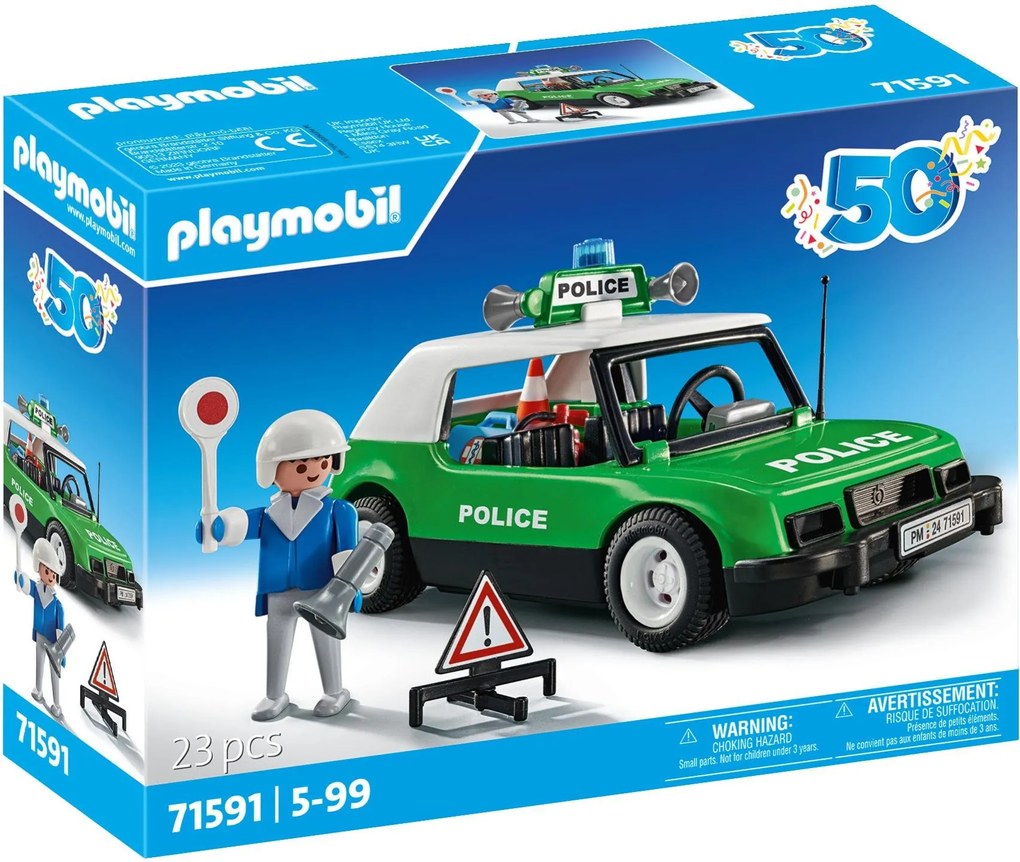 Stavebnice playmobil 71591 klasické policejní auto